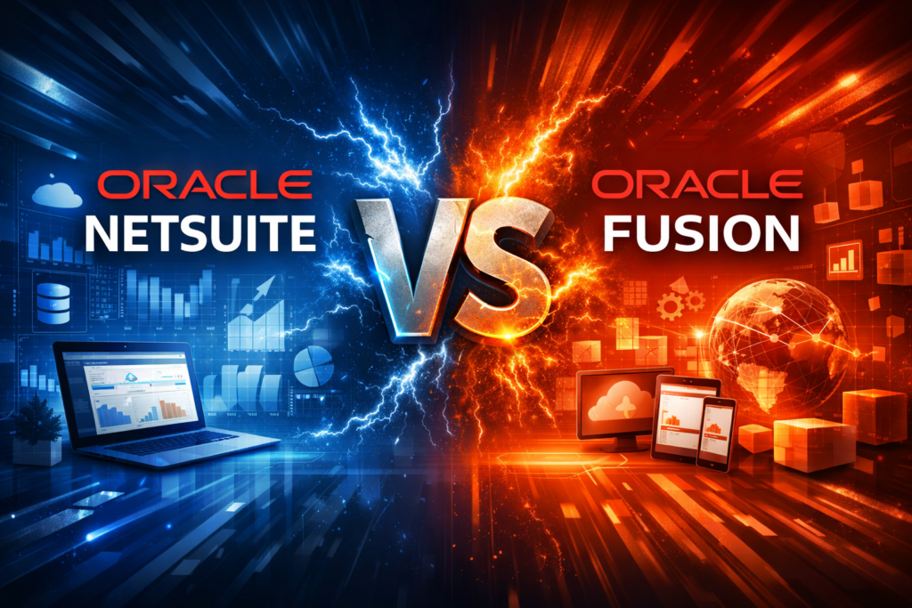 Oracle NetSuite vs Oracle Fusion - The Functional BA